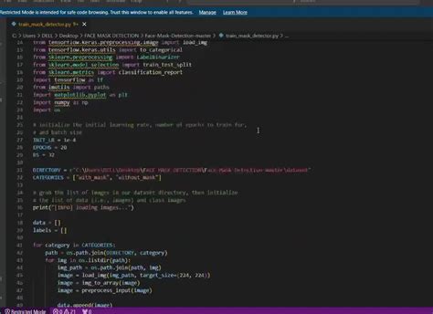 Aditya Meena On Linkedin Facemaskdetection Python Keras Opencv
