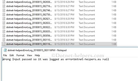 Simple Function For Error Logging In Powershell Script Dotnet Helpers