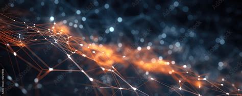 Neural Network With Intricate Connections And Nodes Visualizing The Complexity And Depth Of Ai