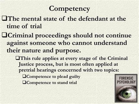 PPT Forensic Psychology PowerPoint Presentation Free Download ID