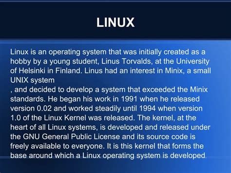 Linux Basic Commands Ppt