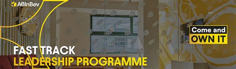Fast Track Leadership Programme Ab Inbev