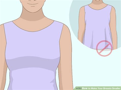 Ways To Make Your Breasts Smaller WikiHow