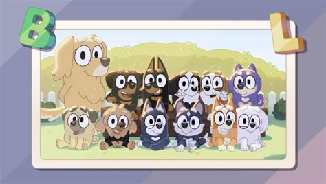 The Class Photo From “daddy Dropoff” Is Being Held Up By A ”b” And “l