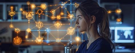 Premium Photo Remote Patient Monitoring Using Iot Devices Background