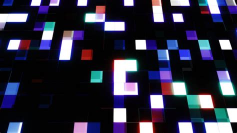 Abstract High Tech Database Glowing Background Digital Technology