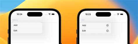 Dynamic Uimenu In Turbo Native Apps