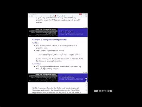 Free Video Hodge Theory Higgs Bundles On Moduli Spaces Of Manifolds