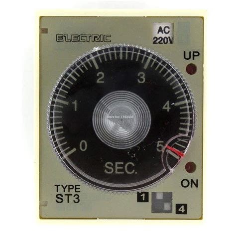 ST PC A AC V Time Relay ST PC Series VAC Timer Delay Time S S S Min Amazon Com
