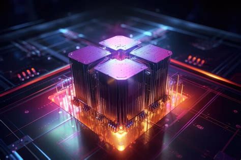 Premium Ai Image Computing And Quantum Technology Generative Ai