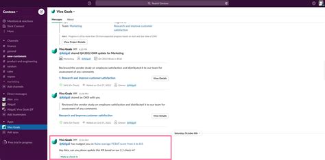 체크 인 미리 알림 및 Okr 업데이트 Microsoft Learn 체크 인 미리 알림 및 Okr 업데이트 Microsoft Learn