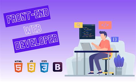 Be Your Front End Developer Using Html Css Bootstrap And Javascript By
