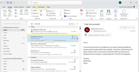 How To Save Mail Attachment In A Folder By Using Vba Button