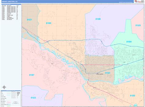 Maps Of Grand Junction Colorado