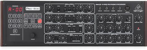 Behringer Dual Pro 800 8 Voice Polyphonic Analog Synthesizers Bundle Sweetwater