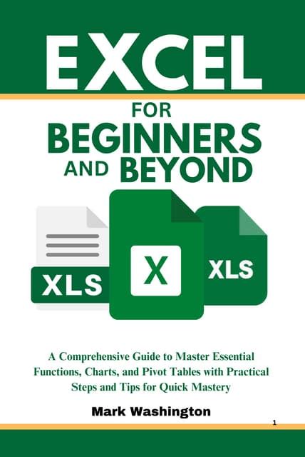 Excel For Beginners And Beyond Introduction To Excel Pdf
