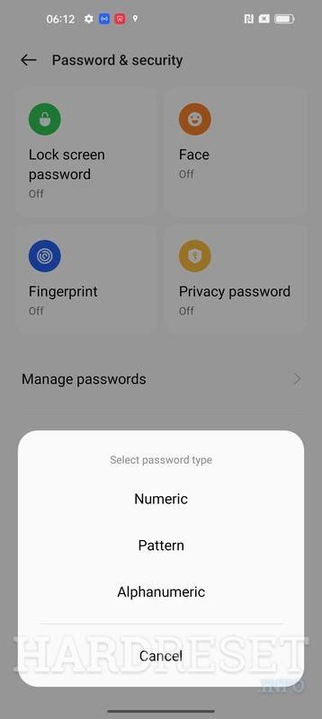 How To Add Password To OPPO A HardReset Info