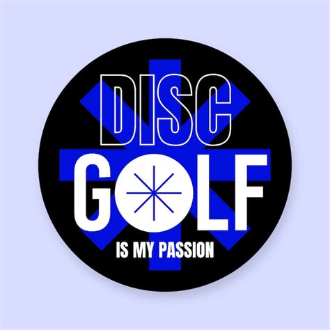 Logotipo Do Golfe Do Disco