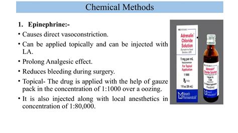 Hemostatic Agents Pharmacology Pharmacypptx