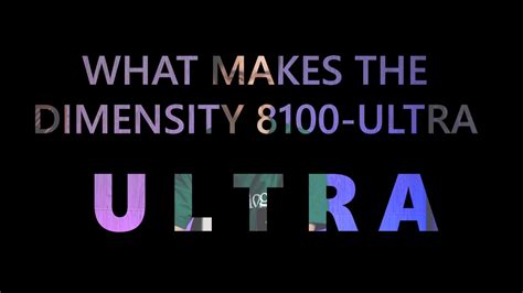 What Makes The Dimensity 8100 Ultra Ultra Nasi Lemak Tech
