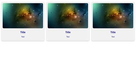 Responsive Column Cards