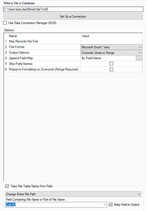 Solved Write To Excel Over Write Specific Range Alteryx Community