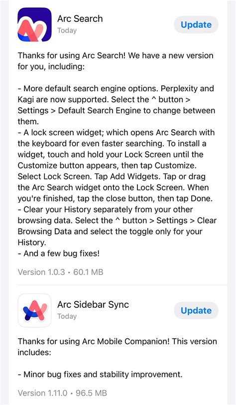Arc Search Arc Sidebar Sync For Ios R Arcbrowser