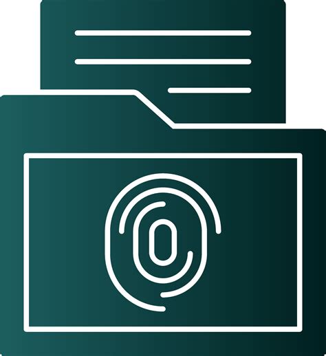 Dactyloscopic Data Vector Icon Design 16444985 Vector Art At Vecteezy