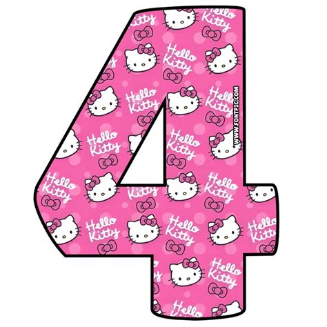 Hello Kitty Number 5