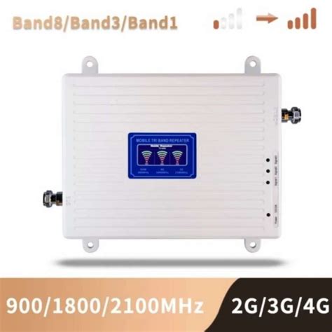 Promo Booster Sinyal Gsm Tri Band G G G Mhz Repeater Diskon Di Seller