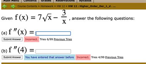 Solved Given F X X X Answer The Following Chegg Com