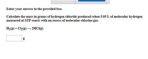 Solved Enter Your Answer In The Provided Box Calculate The