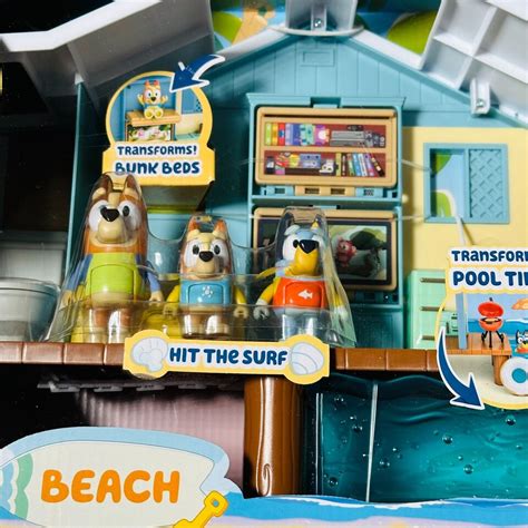 Bluey Ultimate Beach Cabin Playset EBay
