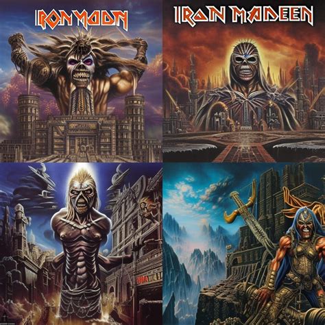 Iron Maiden Album Cover Ai Generated Artwork Nightcafe Creator