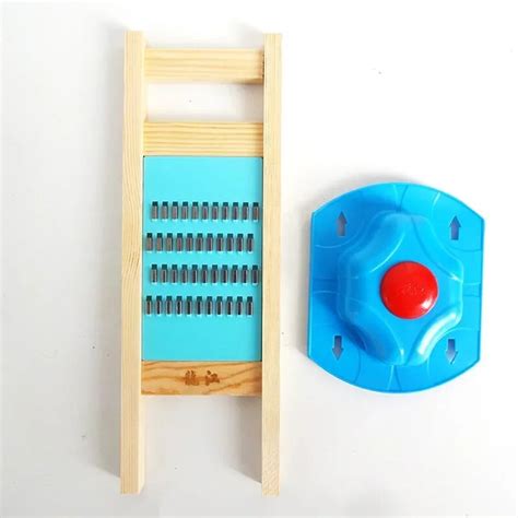 Badu Bg Дървена ренде за картофи Резачка за зеленчуци от краставици Кухненска шредерка за сирене