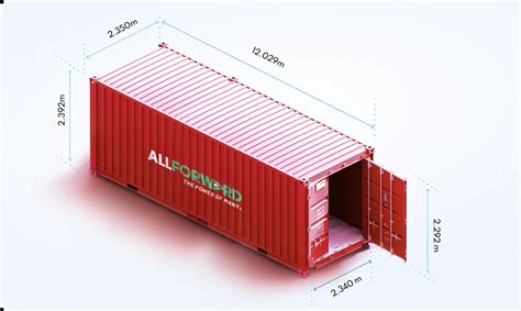 Container Dimensions And Specifications All Forward