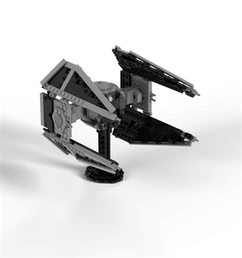 Lego Moc Tie Interceptor By Re Creator Rebrickable Build With Lego