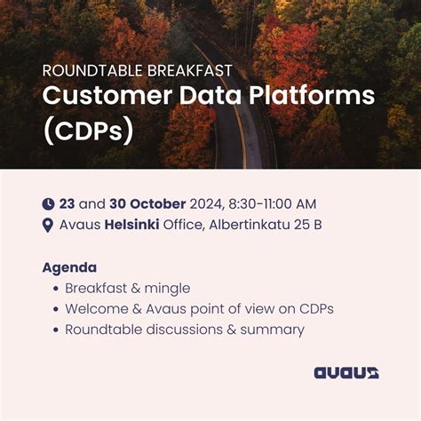 Avaus On Linkedin Customerdataplatforms Cdp Avaushelsinki