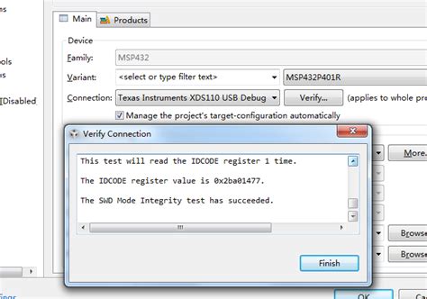 Ccsmsp432p401r How Using My Emulator And Using The Energytrace Function With Msp432