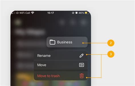 Organize Maps Into Folders On IOS MindMeister Help