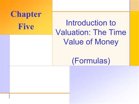 Ch 5 Time Value Money Ppt