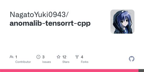 github nagatoyuki0943 anomalib tensorrt cpp