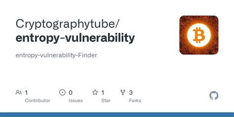 Github Cryptographytubeentropy Vulnerability Entropy Vulnerability