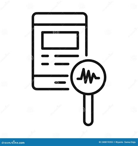 Usability Testing Simple Icon Illustration Stock Vector Illustration Of Process Internet