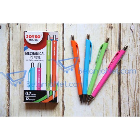 Jual Pensil Mekanik Joyko 07 Mm Mp 50 1 Lusin Shopee Indonesia