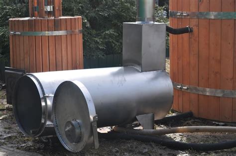 Печь для нагрева воды в бассейне или купели M-100 — MADE-изделия на ...