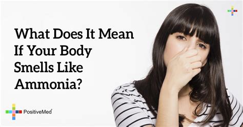 What Does It Mean If Your Body Smells Like Ammonia Positivemed