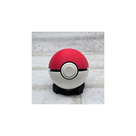 Poke Ball Clicker Desk Fidget Toy 3d Printed Toy Desk Toys Fidget
