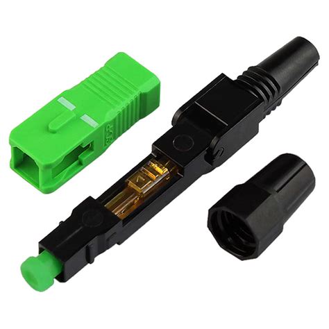 FTTH Fiber Optic SC APC Singlemode Fast Connector Gkoptic
