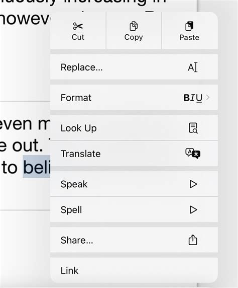 Ipados 16 Dev B3 New Right Click Menu Riosbeta